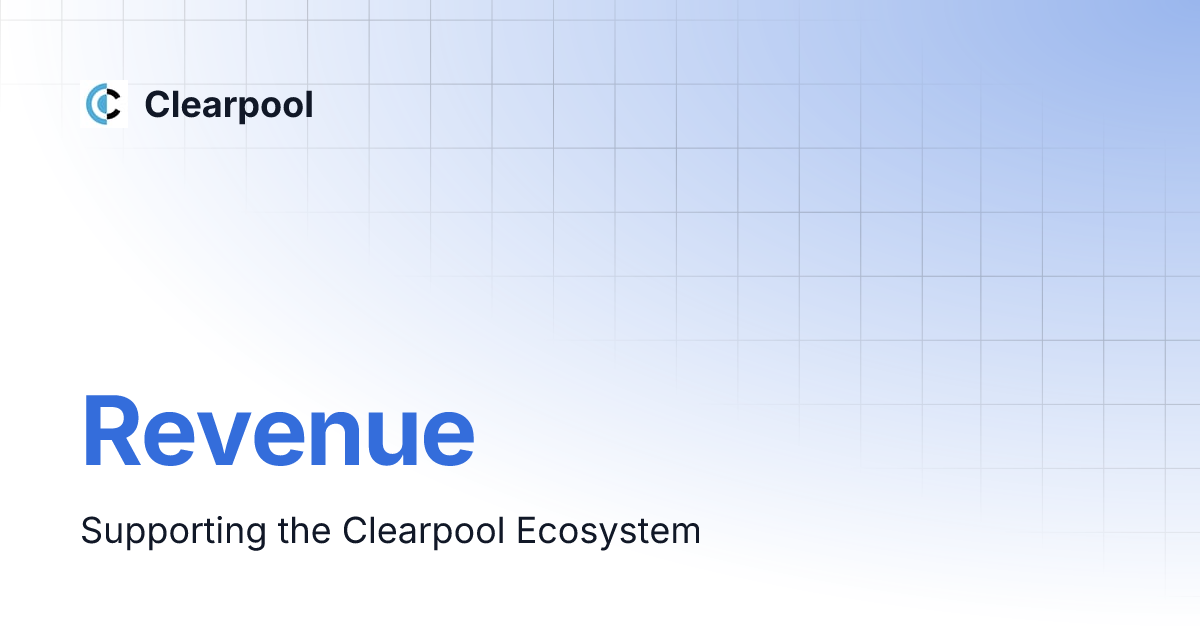 Revenue | Clearpool